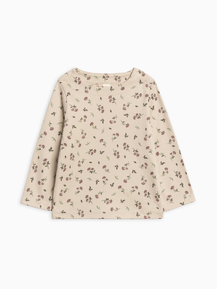 Organic Cotton Baby and Kids Ryle Snap Shoulder Top